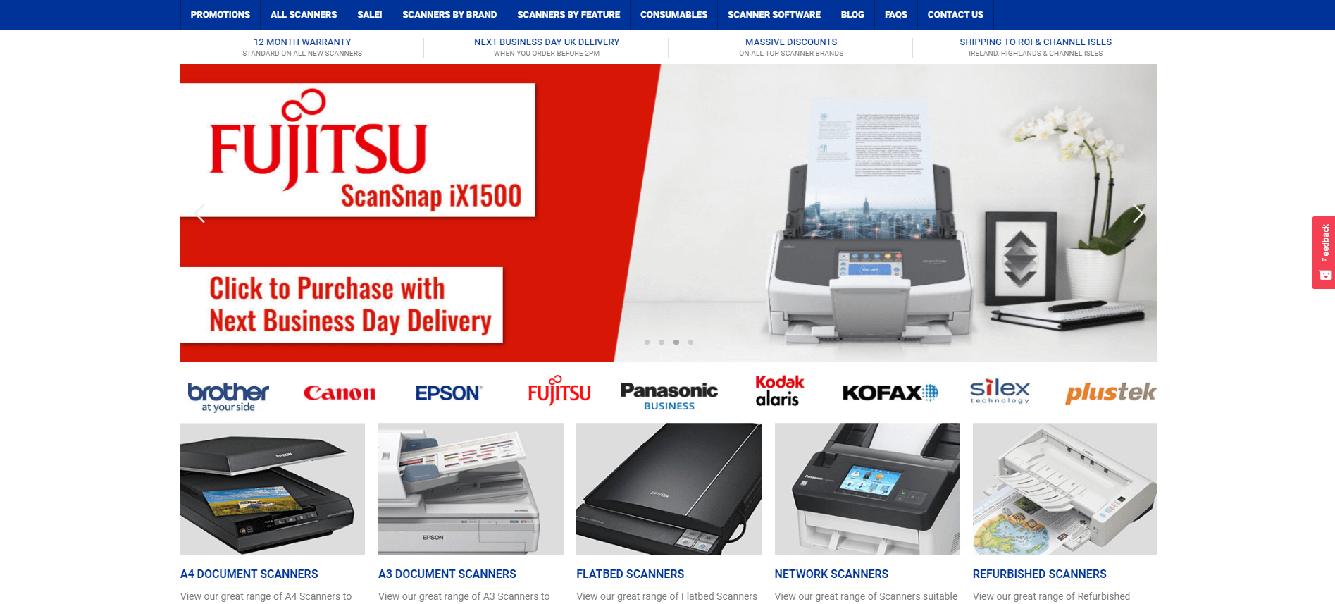 Document Scanners | Hardware & Consumables | The DM Group